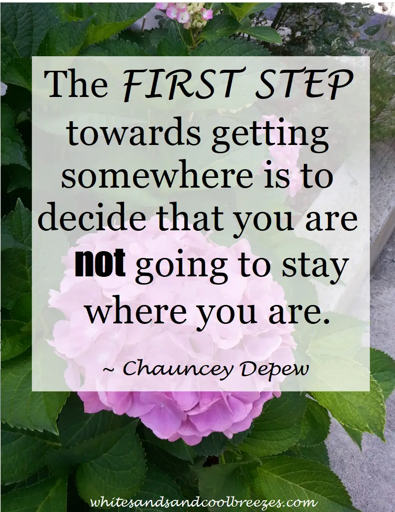 How To Jump Start Your Better Life - White Sands and Cool Breezes