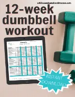 12-week dumbbell workout plan - White Sands and Cool Breezes